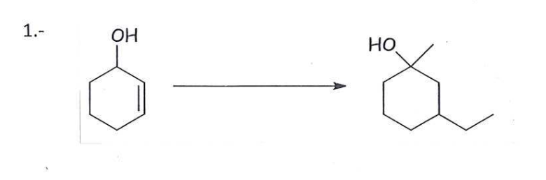 Solved Complete the synthesis of the following compounds | Chegg.com