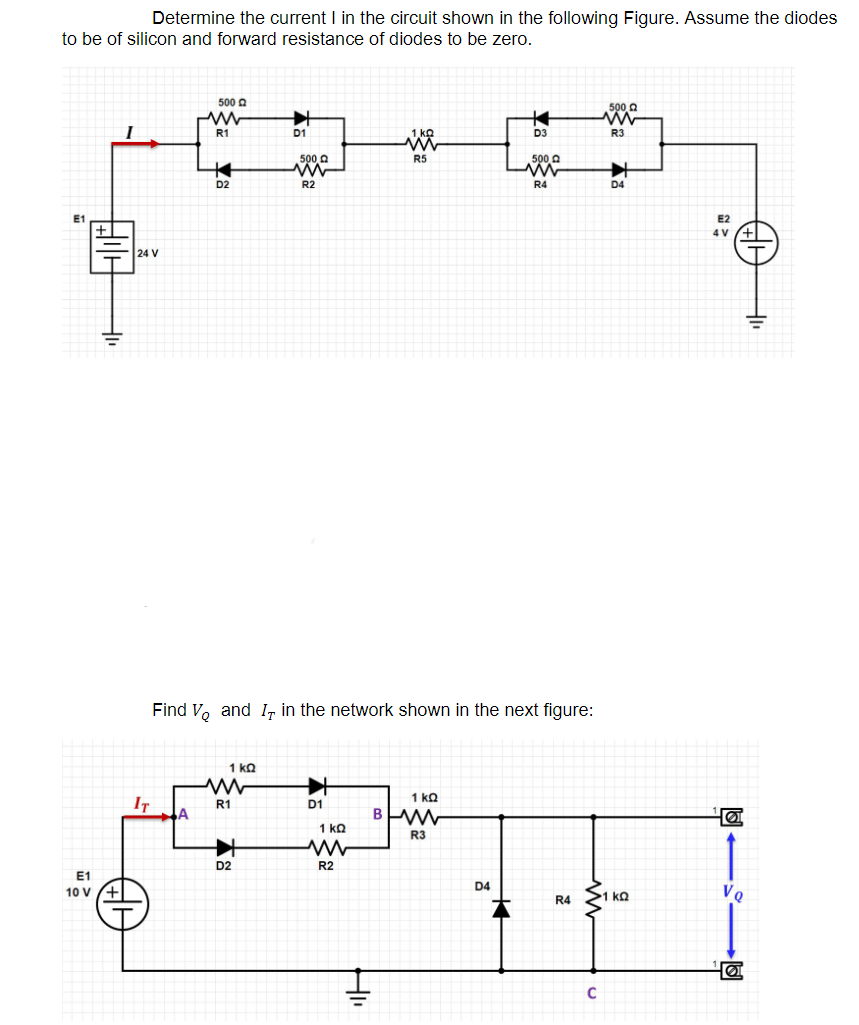 Solved Determine The Current I In The Circuit Shown In The