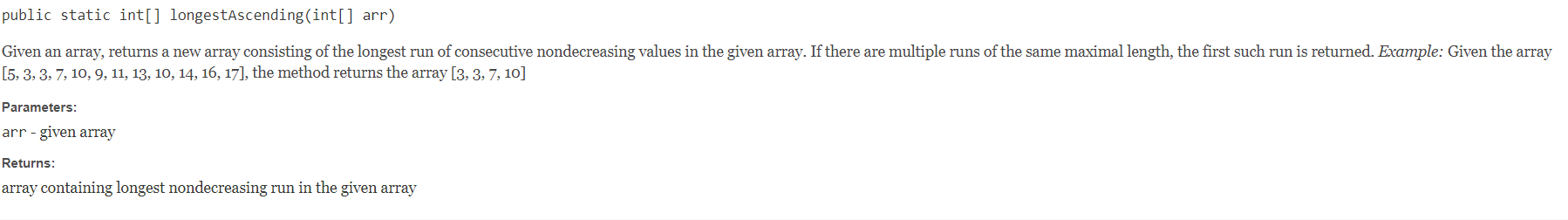 Solved public static java.lang.String[] | Chegg.com
