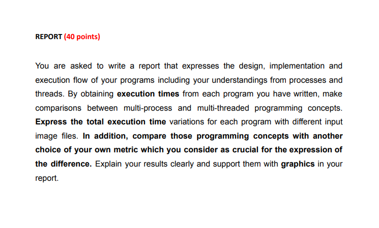 Solved b) Multi Threaded Program (20 pts): Before | Chegg.com