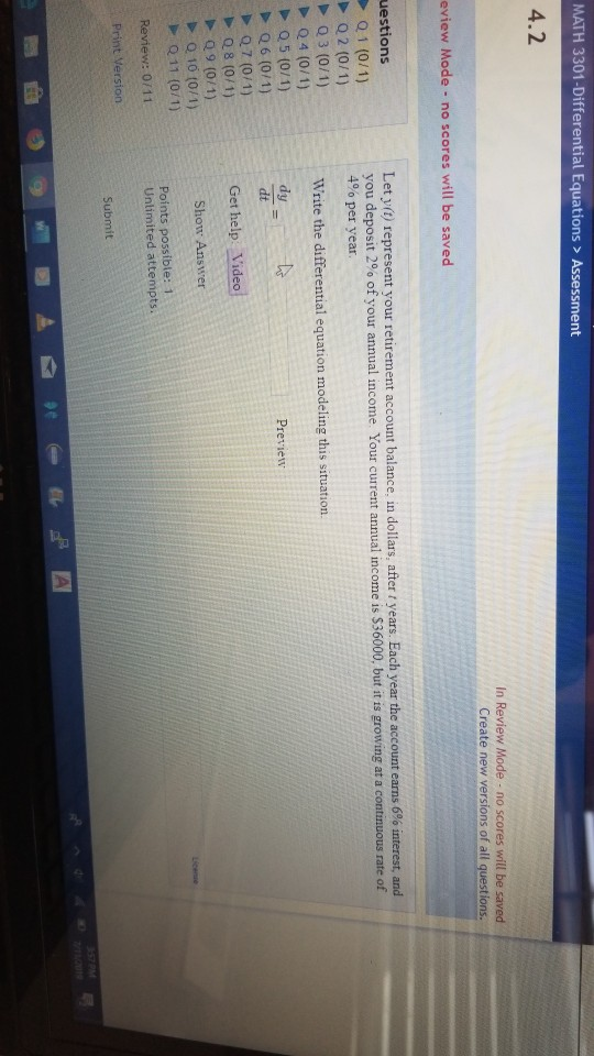 Solved enMath Nazil Forums Calendar Gradebook 1-Differential | Chegg.com
