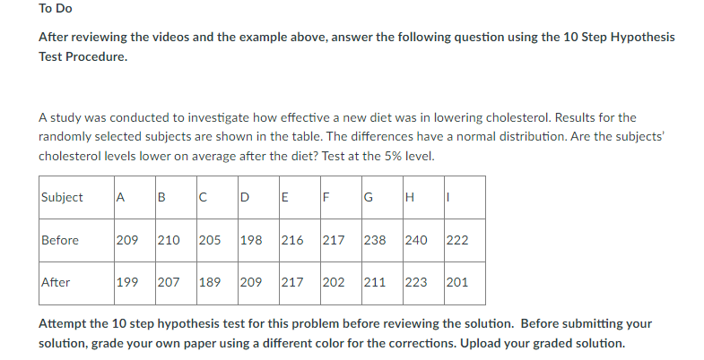 Solved After reviewing the videos and the example above, | Chegg.com