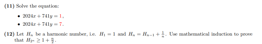 Solved (11) ﻿Solve the | Chegg.com