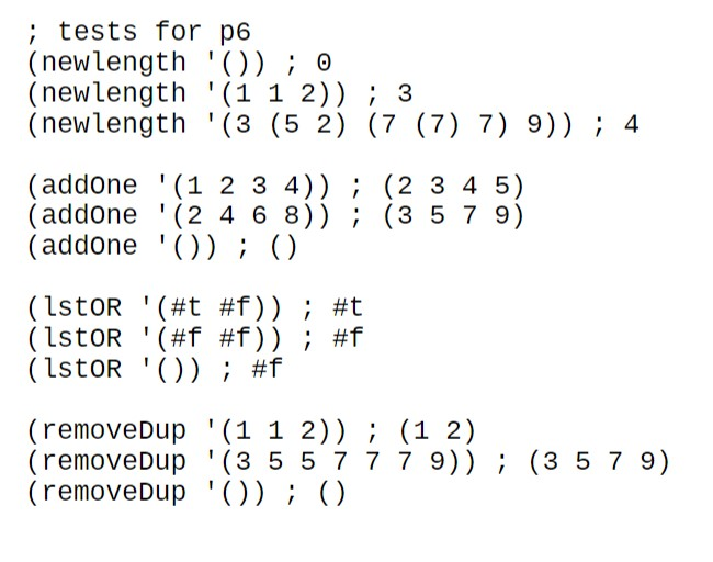 Solved Please write the codes for below questions in SCHEME | Chegg.com