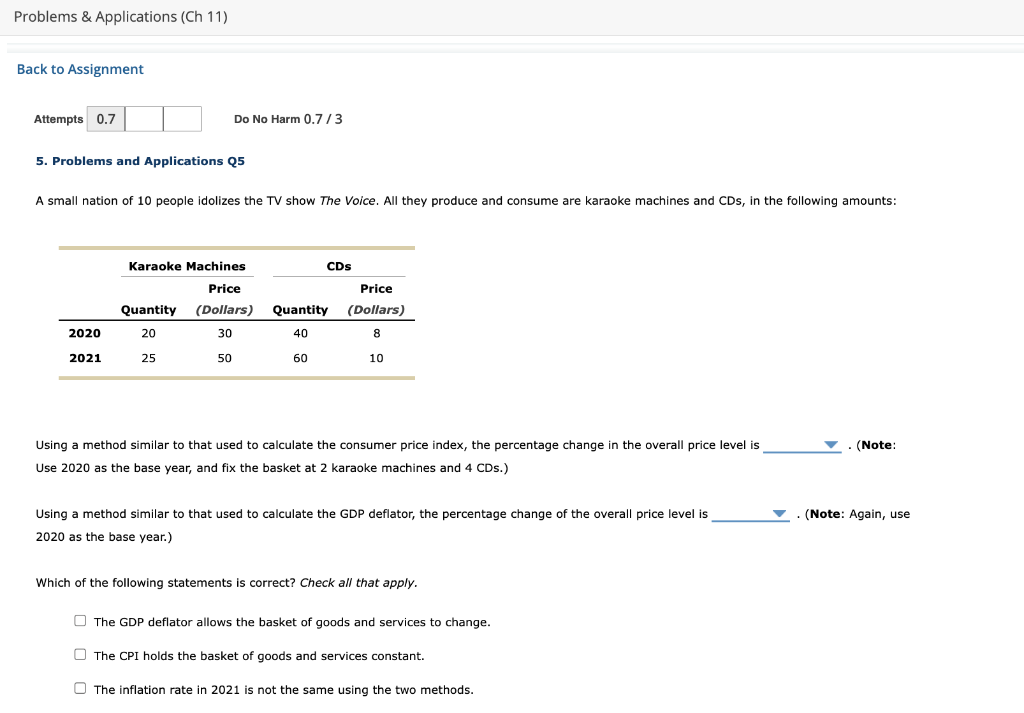 Solved 5. Problems and Applications Q5 A small nation of 10 | Chegg.com