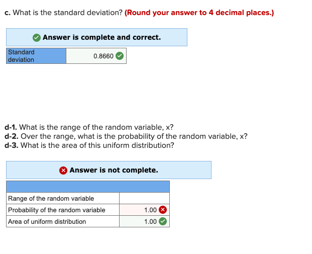 Solved A uniform distribution is defined over the interval | Chegg.com