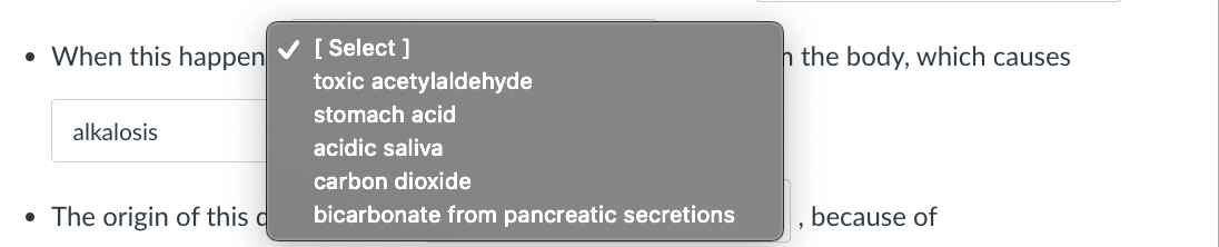 Solved During the Acid-Base Balance virtual lab activity, | Chegg.com