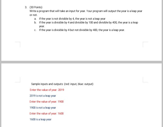 Solved 1. (40 Points) Write a program that prints a menu and | Chegg.com
