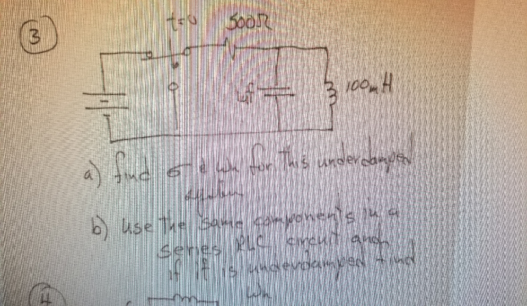 Solved Find and for this underdamped system. Use the | Chegg.com