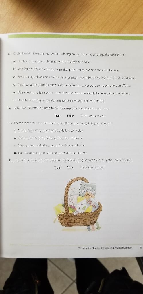 8. Ercle the orinctales that gude tie dde ing and adm | Chegg.com