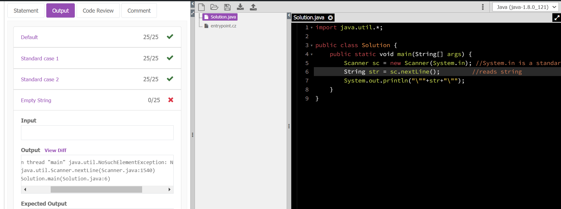 Solved Print string in double quotes Given a string S, Write | Chegg.com