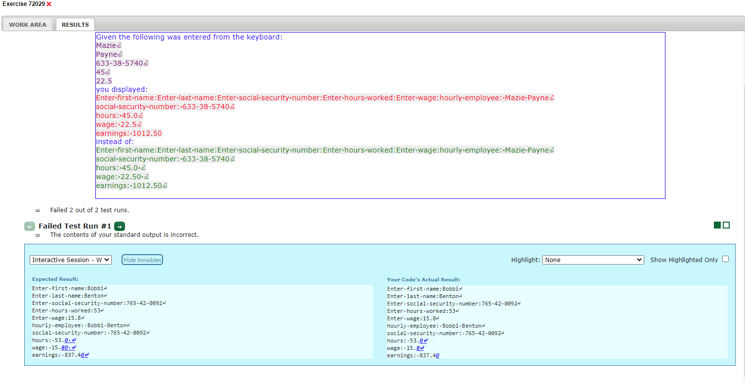 Solved Create an HourlyEmployee class that inherits from | Chegg.com