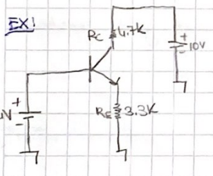Solved Determine Ic, Ie, Ve and Vc with exact method. Assume | Chegg.com