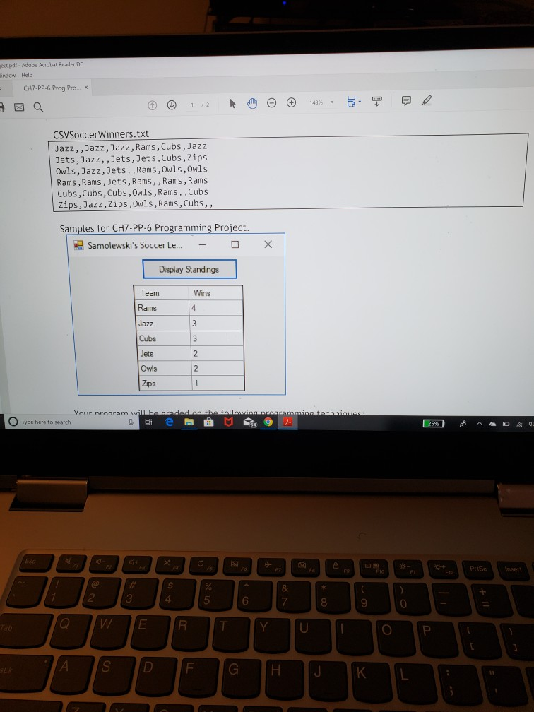 5 Prog Project paf Adobe Acrobat Reader DC View | Chegg.com