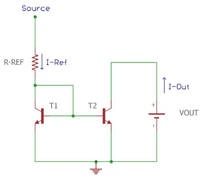 Solved Find the relation of Iref and Iout for the circuit | Chegg.com