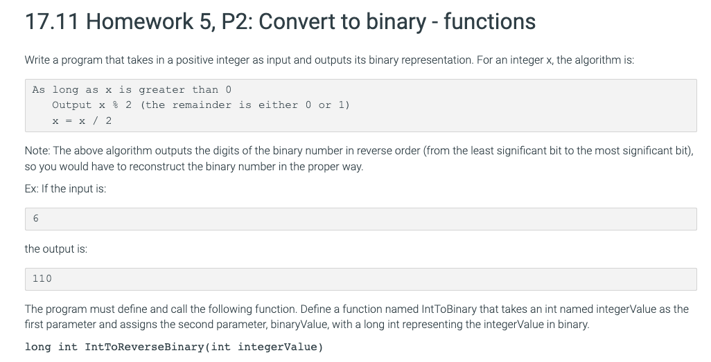 Solved Write a program that takes in a positive integer as | Chegg.com