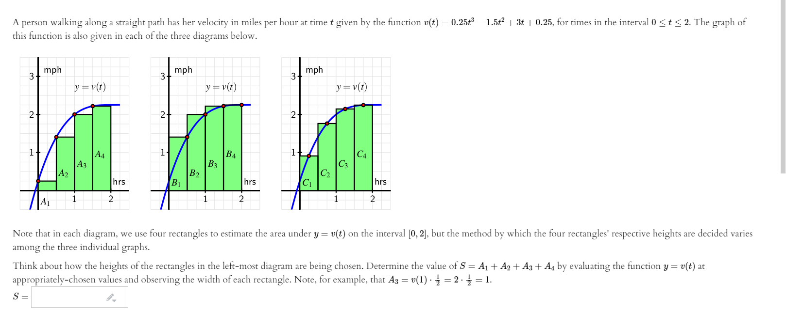 Solved Note that in each diagram, we use four rectangles to | Chegg.com
