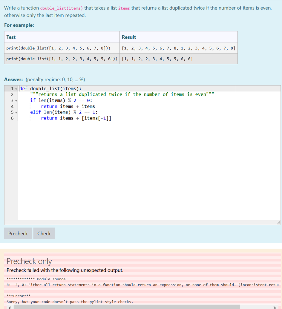 Solved Write a function format_list(items) that takes a list | Chegg.com