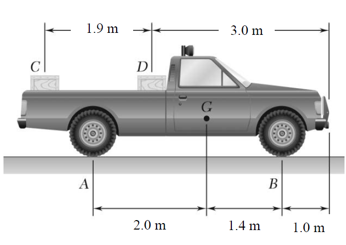 Solved Two crates, each of mass 600 kg, are placed as shown | Chegg.com