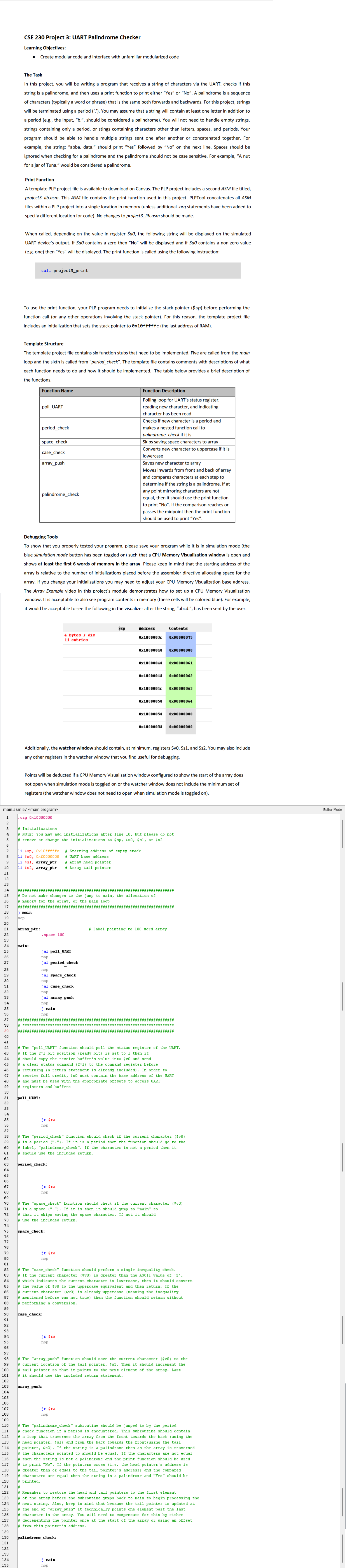Solved This Project Is To Be Written And Used With Plp 