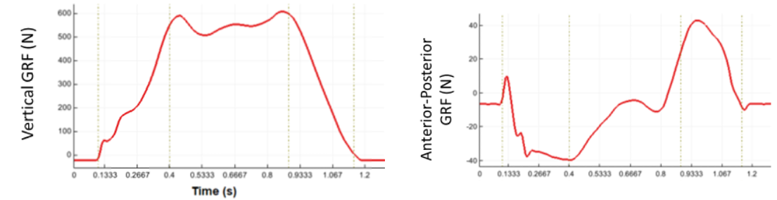 Solved Study the force patterns shown in the graphs above | Chegg.com