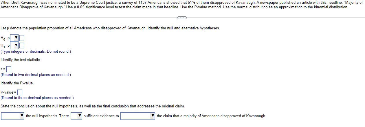 Solved (ACCEPT, REJECT, FAIL TO REJECT,) (IS, IS NOT,) | Chegg.com