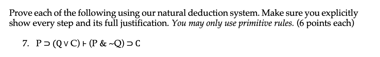 Solved Prove each of the following using our natural | Chegg.com