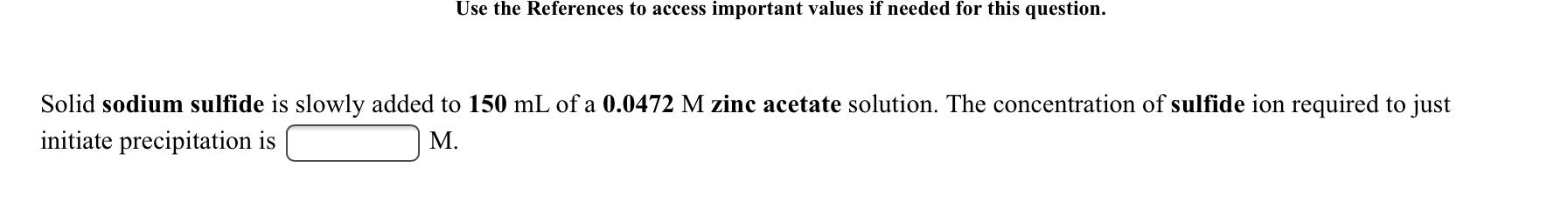 Solved Use the References to access important values if | Chegg.com