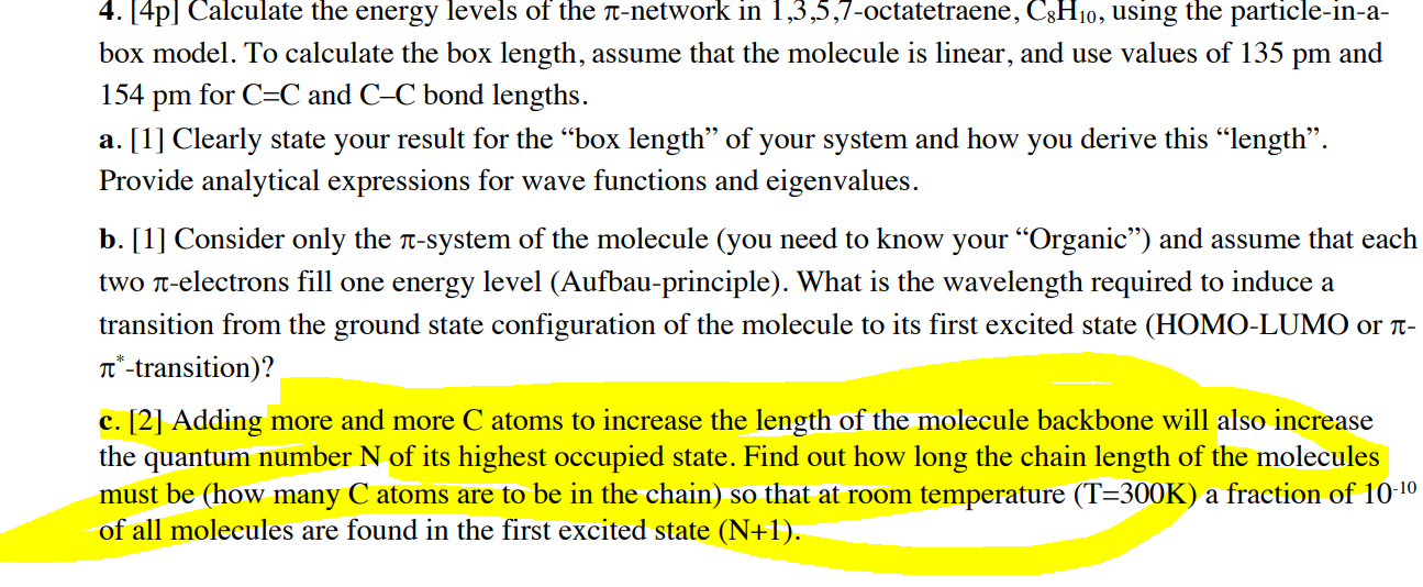 I've highlighted the one that I need help on. EDIT: | Chegg.com