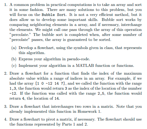 1. A common problem in practical computations is to | Chegg.com