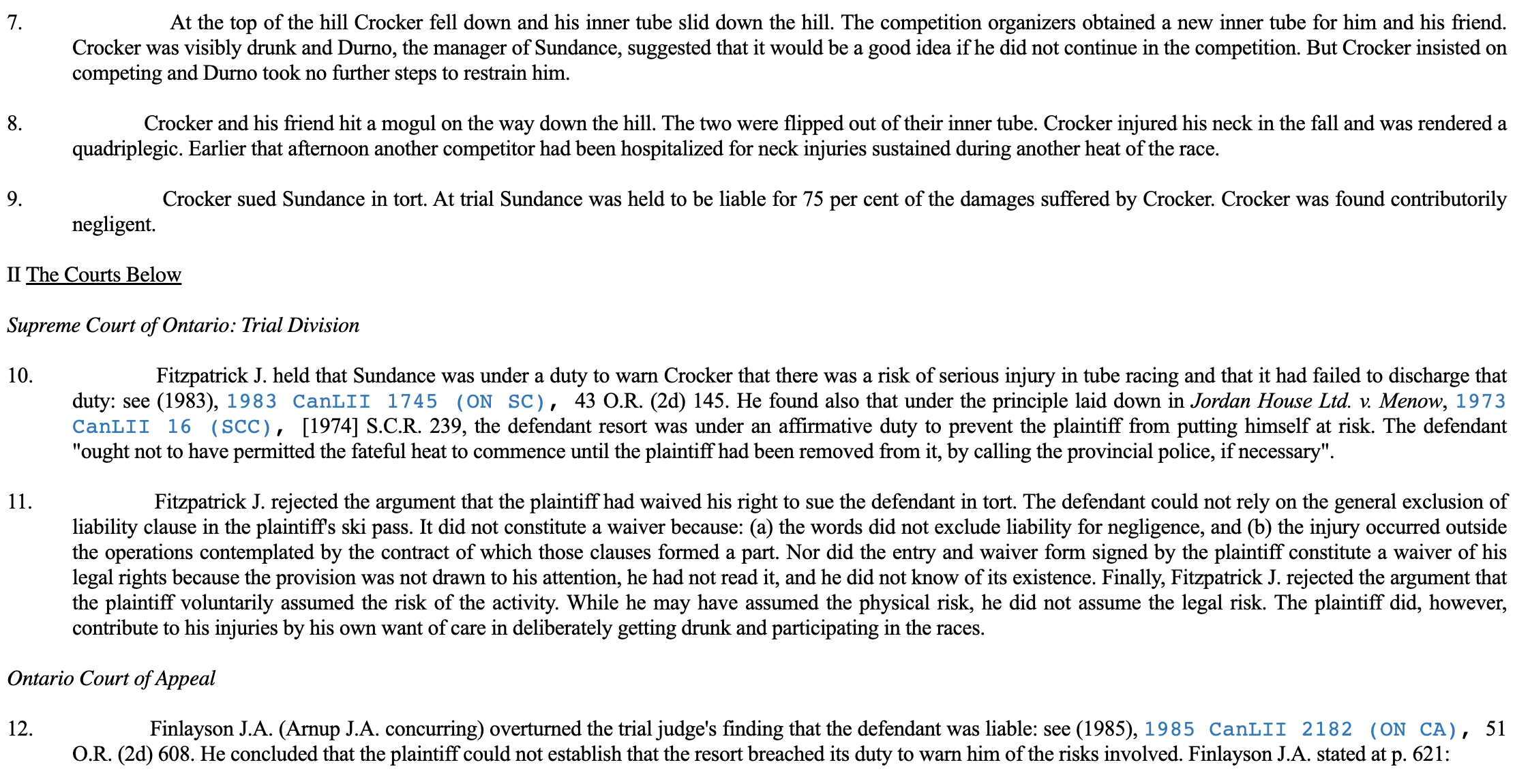 Solved -Read the facts of the case (paragraphs 1 – 9). What | Chegg.com