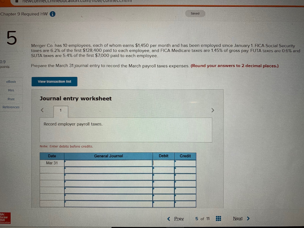 Solved newconnect.mineducation.CUIT/ITUW/LUMetli Chapter 9 | Chegg.com