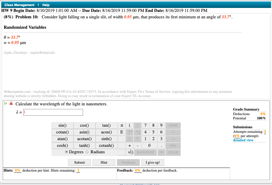 Solved Class Management | Help HW 9 Begin Date: 8/10/2019 | Chegg.com
