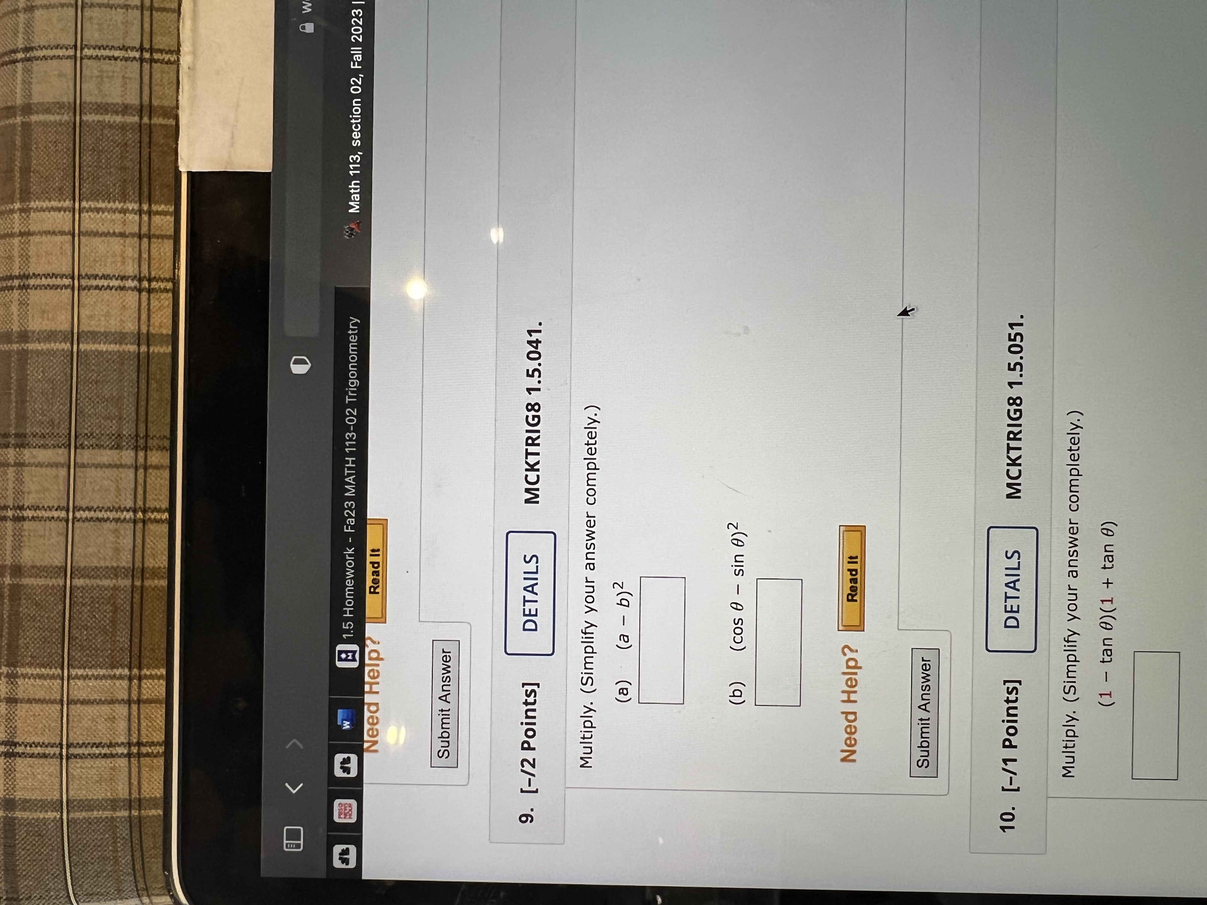Solved Multiply. (Simplify your answer completely.) (a) | Chegg.com
