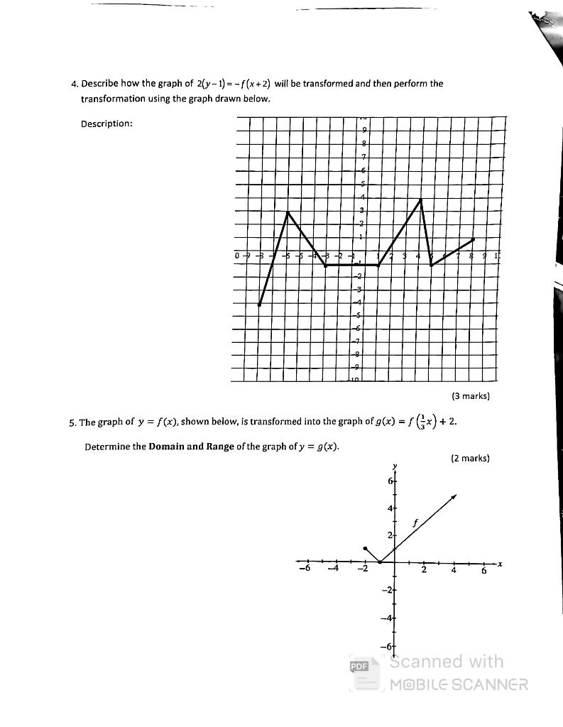 Solved 1. The point (-3,-5) lies on the graph of y = f(x). | Chegg.com