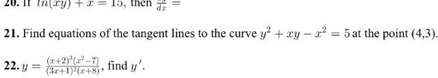 Solved 18. IfYF+ y. 10, then y- | Chegg.com