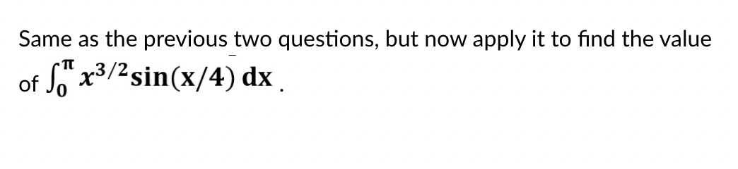 Solved Use the trapz function to find the value of si In(x) | Chegg.com