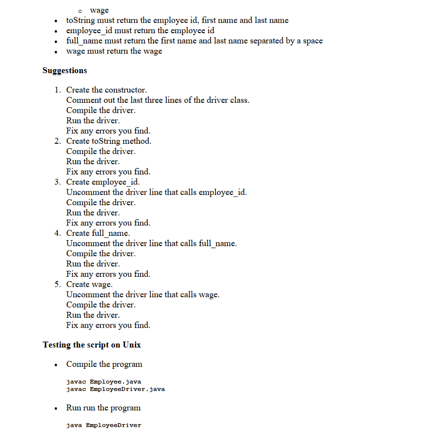 Solved Deliverables There is one deliverable for this | Chegg.com