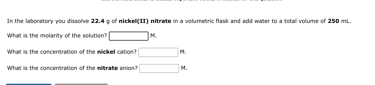 Solved In the laboratory you dissolve 18.9g of iron(III) | Chegg.com