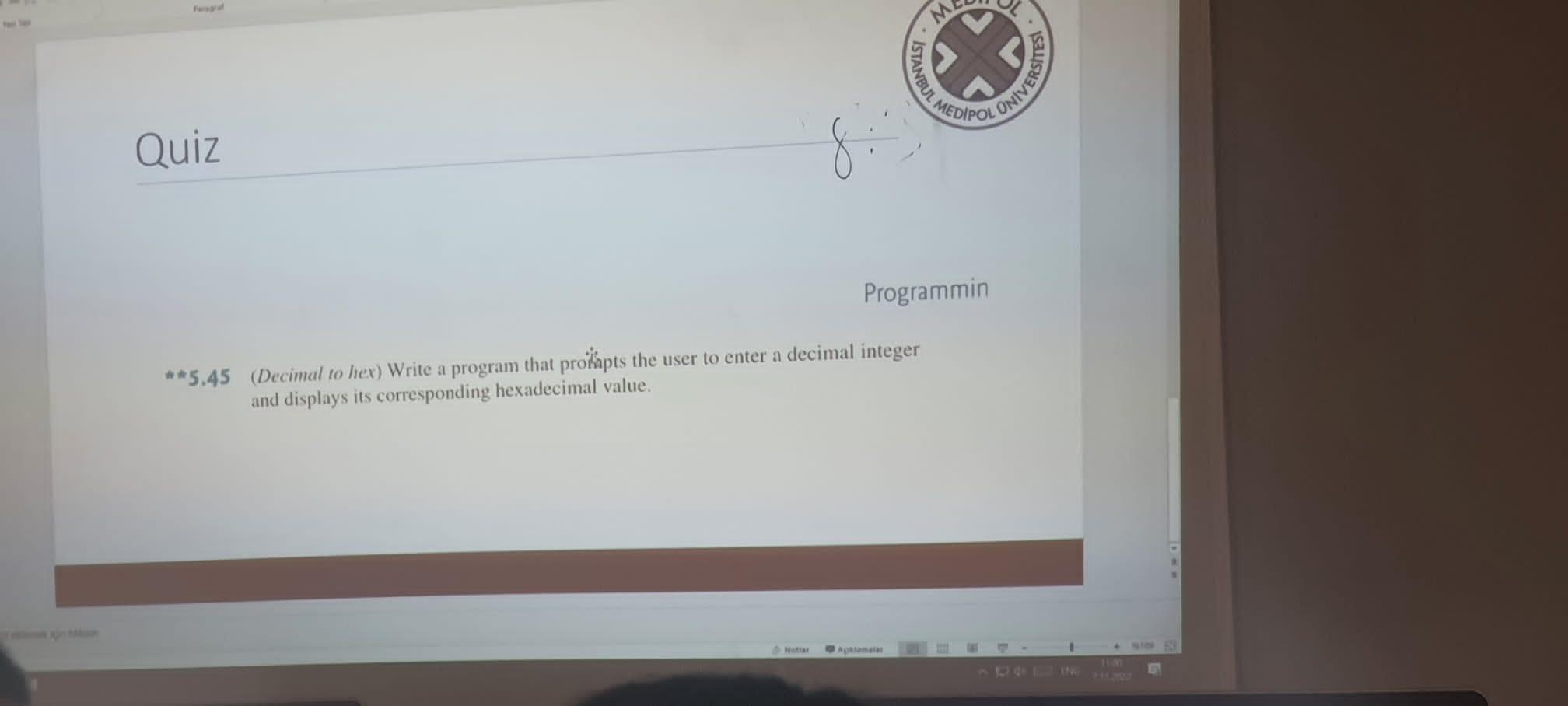 Solved * 5.45 (Decimal to hex) Write a program that | Chegg.com