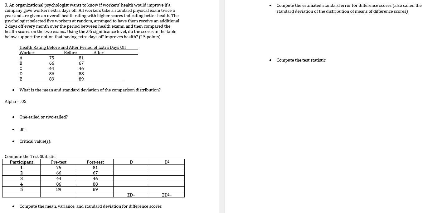 Solved Compute the estimated standard error for difference | Chegg.com