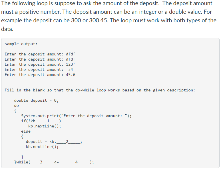 Solved Fill in the blank so that we can asks the user to | Chegg.com