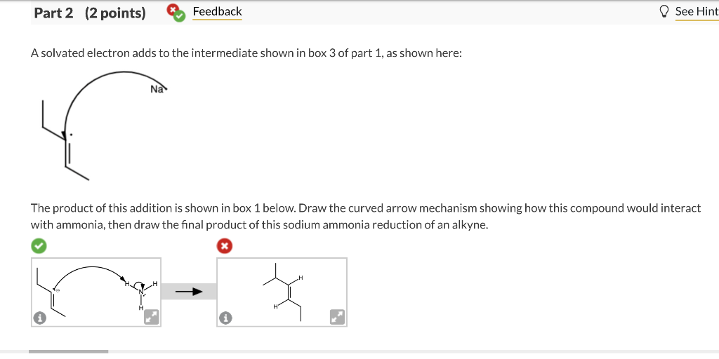 Solved Complete the mechanism for the dissolving metal | Chegg.com