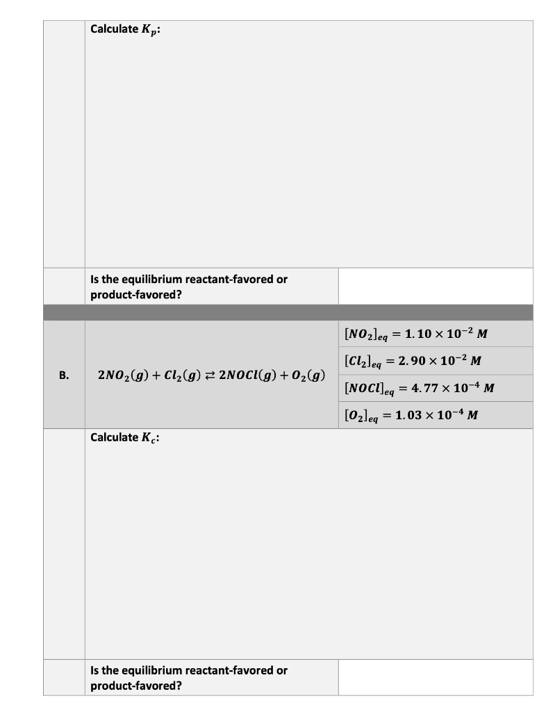 Solved For each chemical system at 298.15K calculate the | Chegg.com