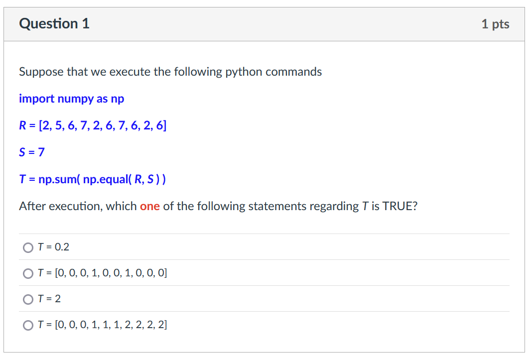 Solved Question 1Suppose that we execute the following | Chegg.com