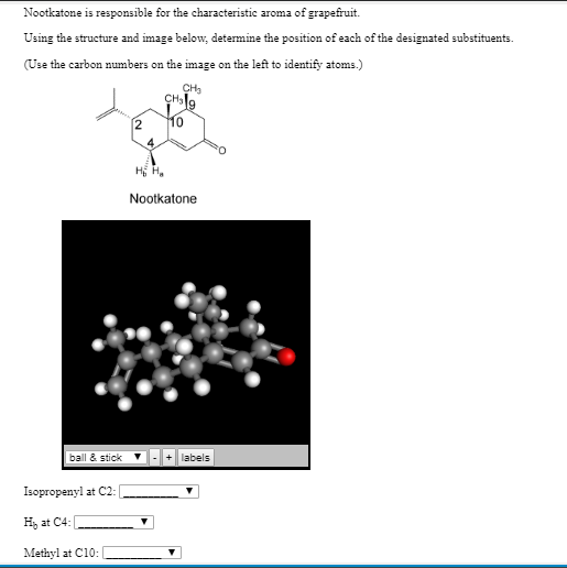 Solved Nootkatone is responsible for the characteristic | Chegg.com