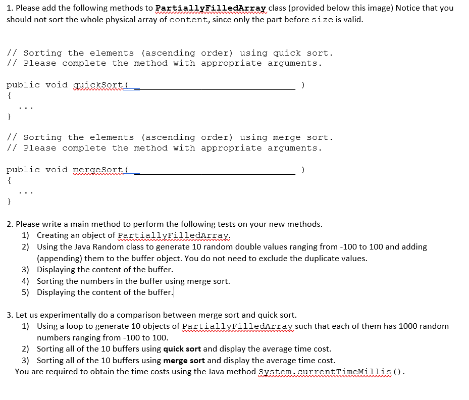 Solved import java.util.*; class | Chegg.com