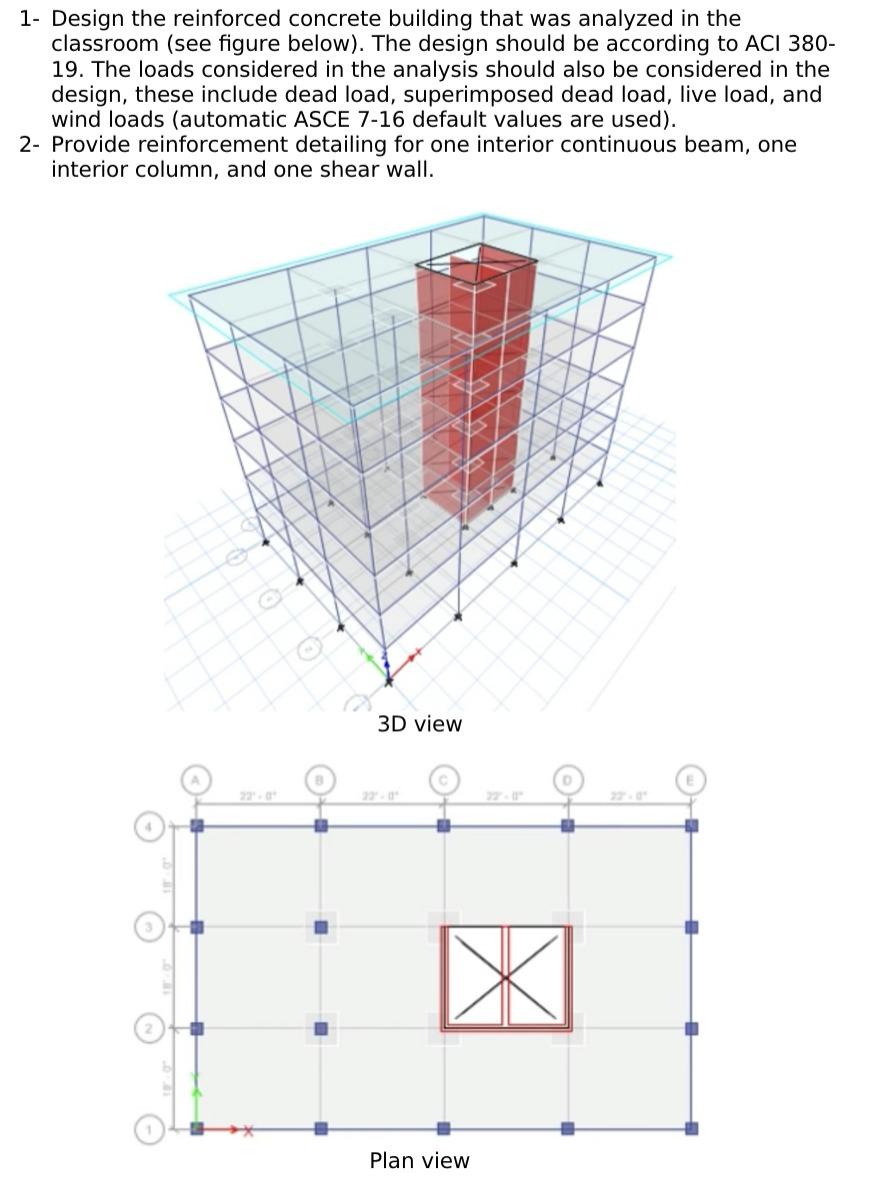 dead load =self weight + 25 psf Live load = 80 | Chegg.com