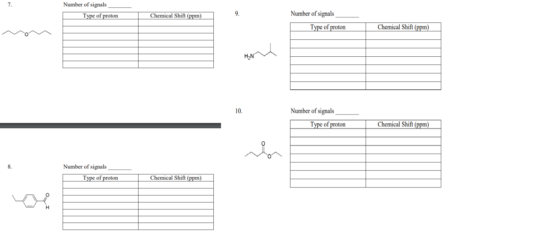 Solved Predict how many signals would be detected on the NMR | Chegg.com