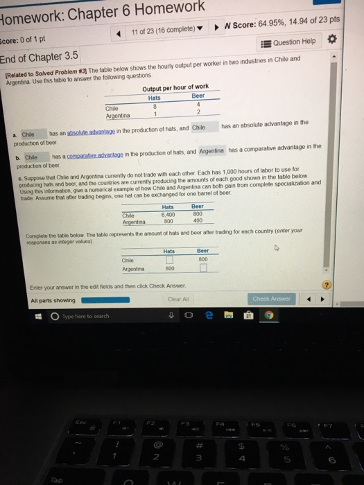 Solved Homework: Chapter 6 Homework Score: 64.95%, 14.940123 | Chegg.com